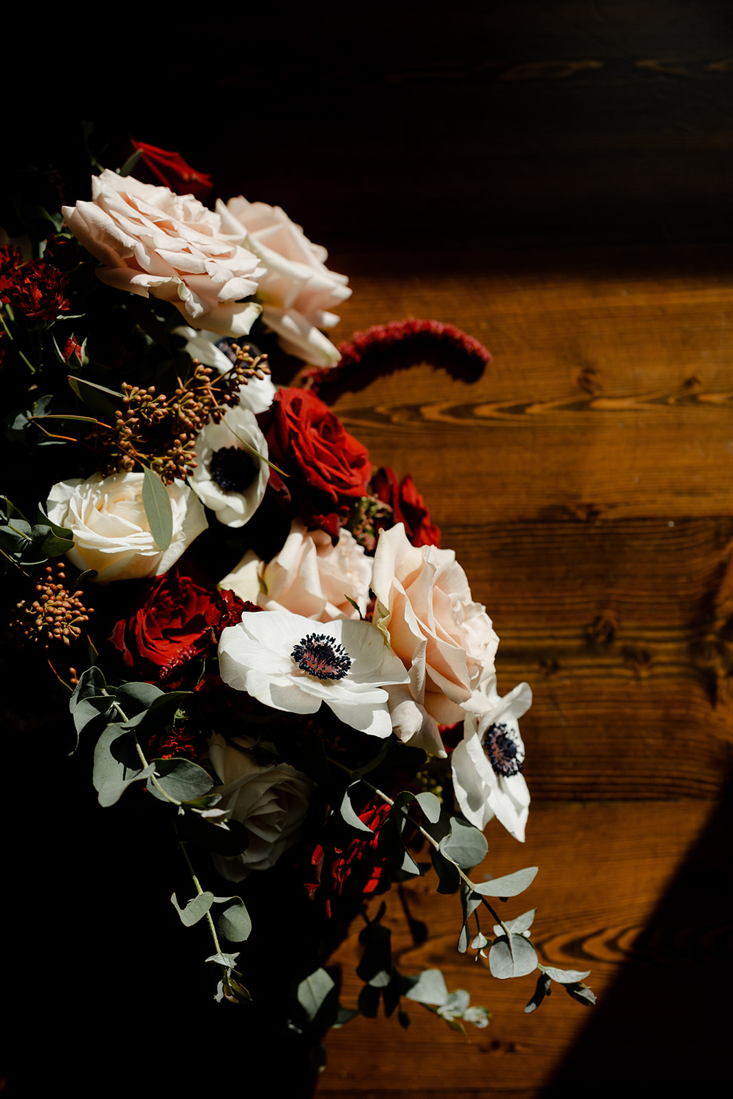 A Velvety Red Winter Wedding - Flora Nova Design - Premier Event Design ...
